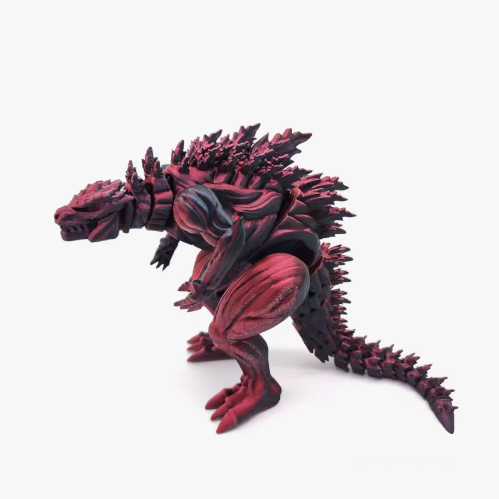 3d printed godzilla