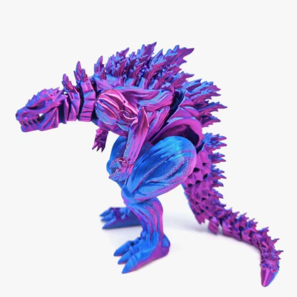 3d printed godzilla