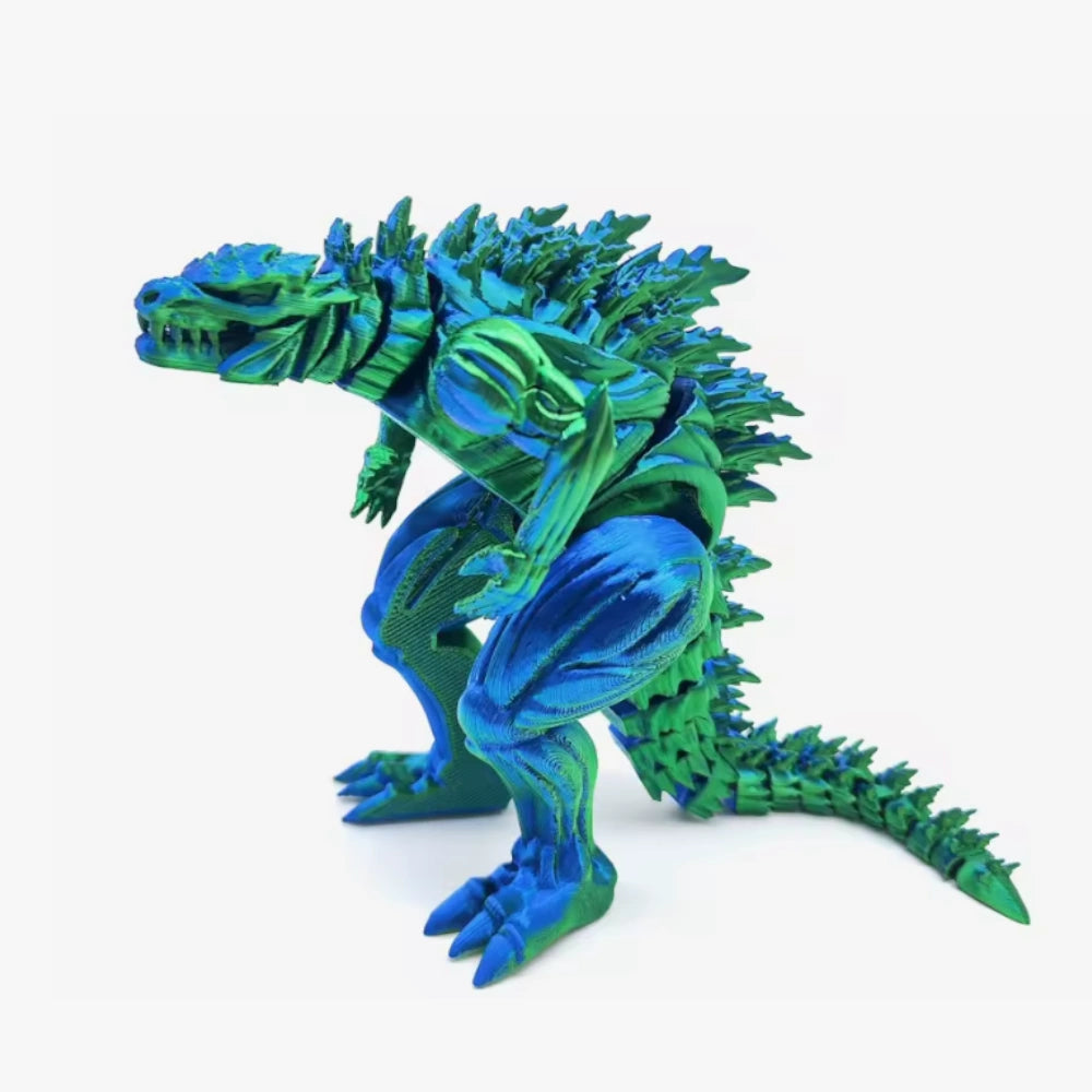 3d printed godzilla