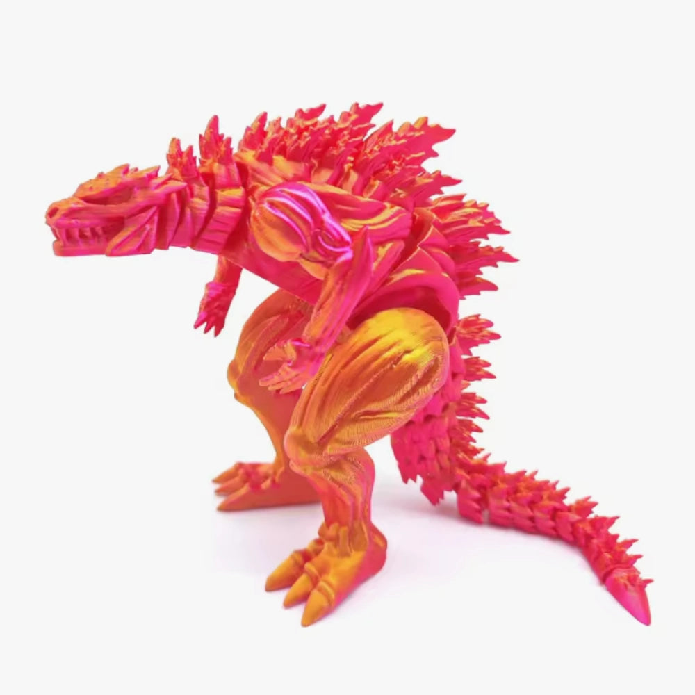 3d printed godzilla