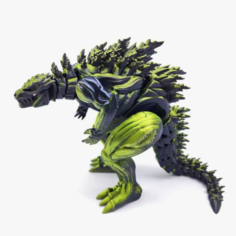 3d printed godzilla